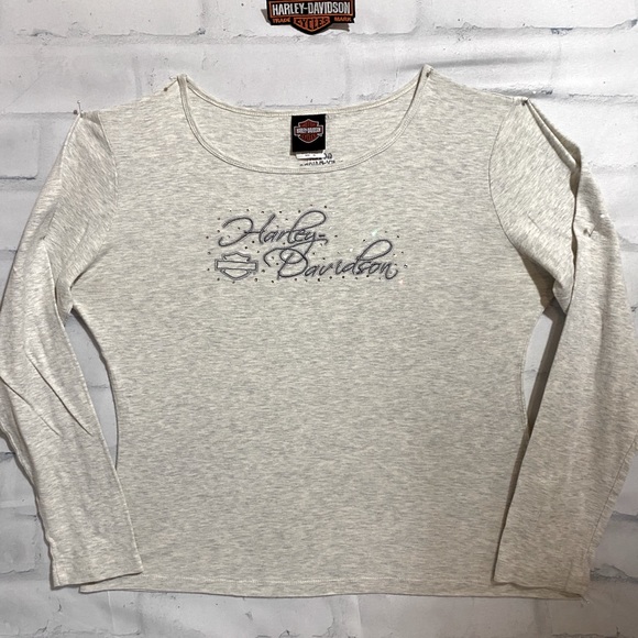 Harley-Davidson | Tops | Harley Davidson Long Sleeve Top | Poshmark